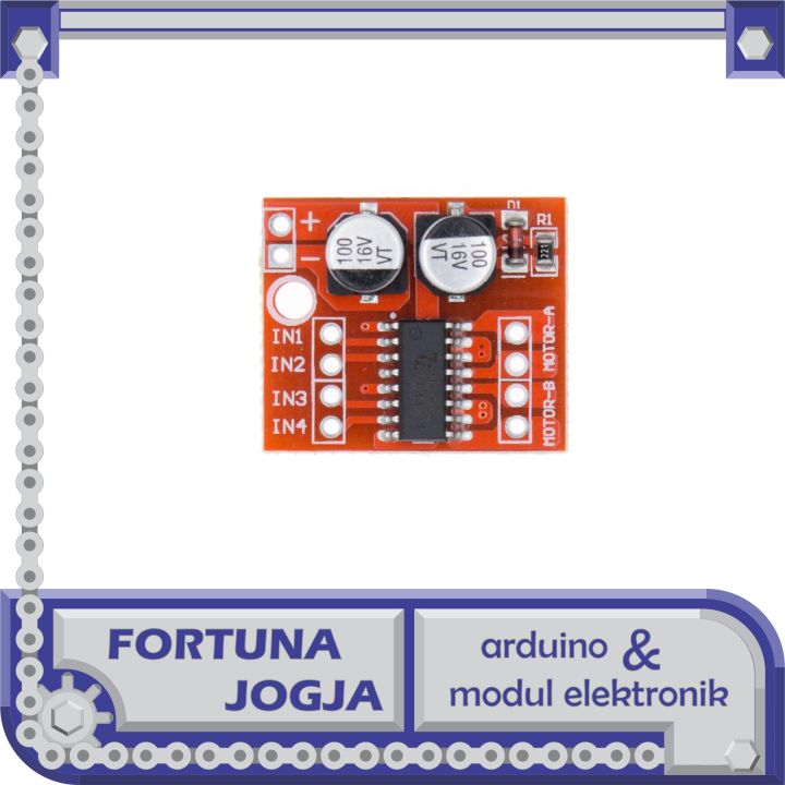 Modul L298N Mini Motor Driver dual H bridge DC motor Stepper Module ...