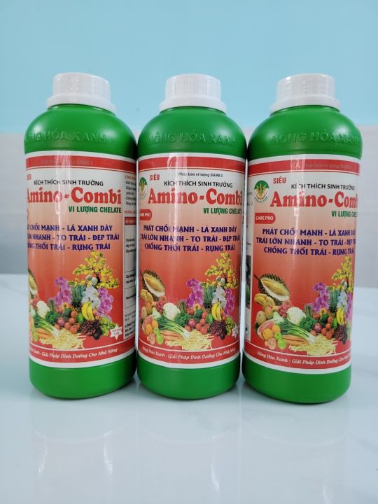 TĂNG TRƯỞNG CHỐNG RỤNG TRÁI - Phân bón lá Amino Combi 1Lit | Lazada.vn