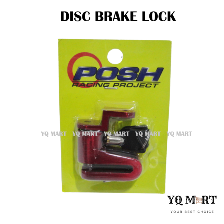 Disc Brake Lock/Motor Kunci/ Motor Safety Disc Lock/ Motor Lock | Lazada