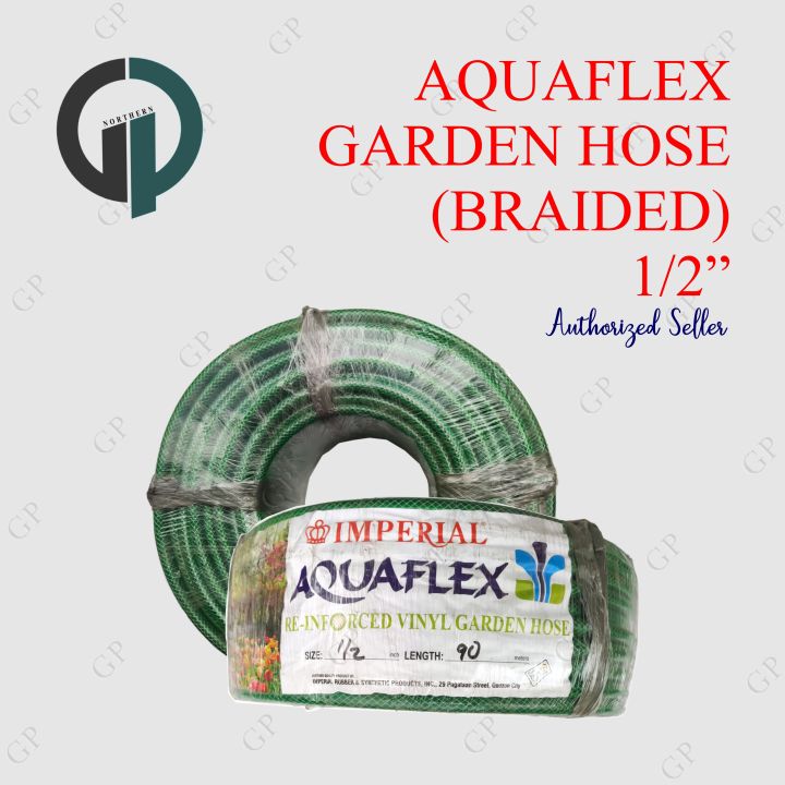 Aquaflex Garden Hose (BRAIDED) 1/2" (5 Meters)(10 Meters) - GP Northern ...