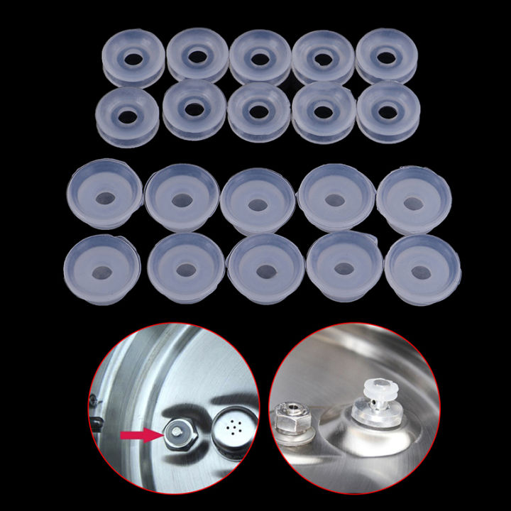 Ruing แหวนซีลเลอร์ลอยน้ำอะไหล่วาล์วหม้อแรงดันกำลังไฟฟ้า10ชิ้นปลอดภัย ...