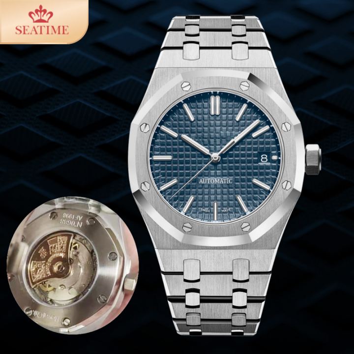 New Collection Automatic Mens Watch Mechanical Stainless Steel Luminous ...
