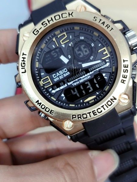 Đồng hồ nam Casio G-shock GTS 8600 Original –Chống nước 20Bar Viền Thép ...