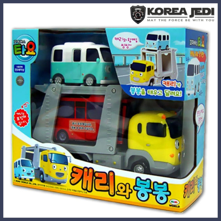 Little Bus Tayo - Carry & BongBong Die-cast Pull-Back Vehicle Car Carry ...