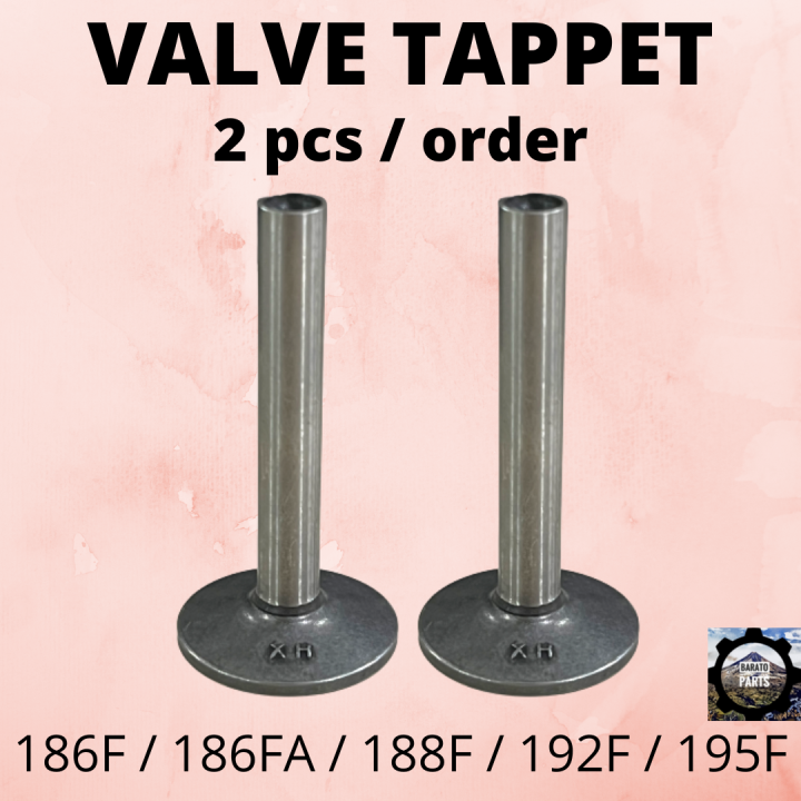 Valve Tappet / Valve Push Rod Lifter 186F / 186FA / 188F / 190F / 192F ...