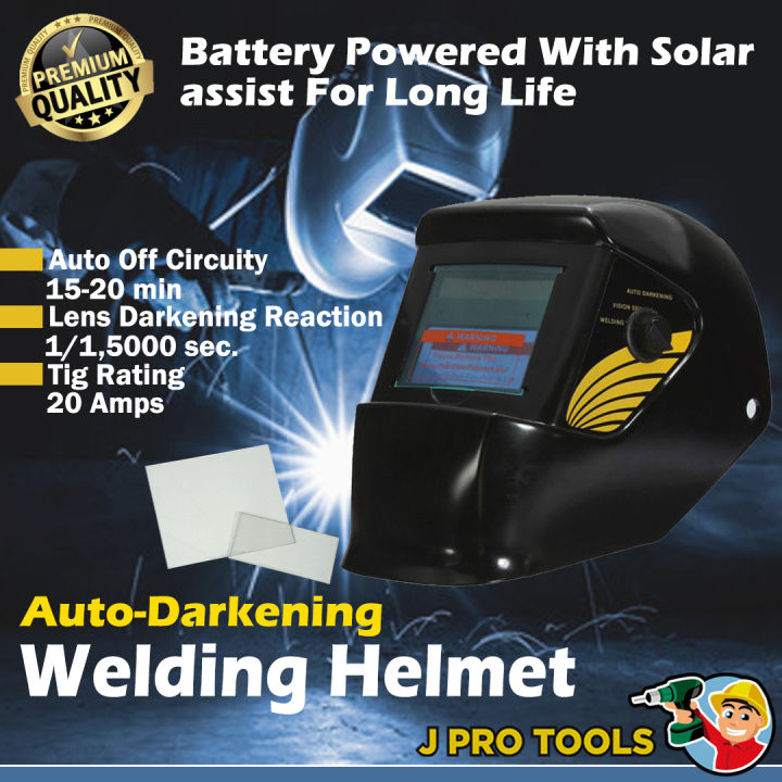 Auto Darkening Welding Helmet | Lazada PH