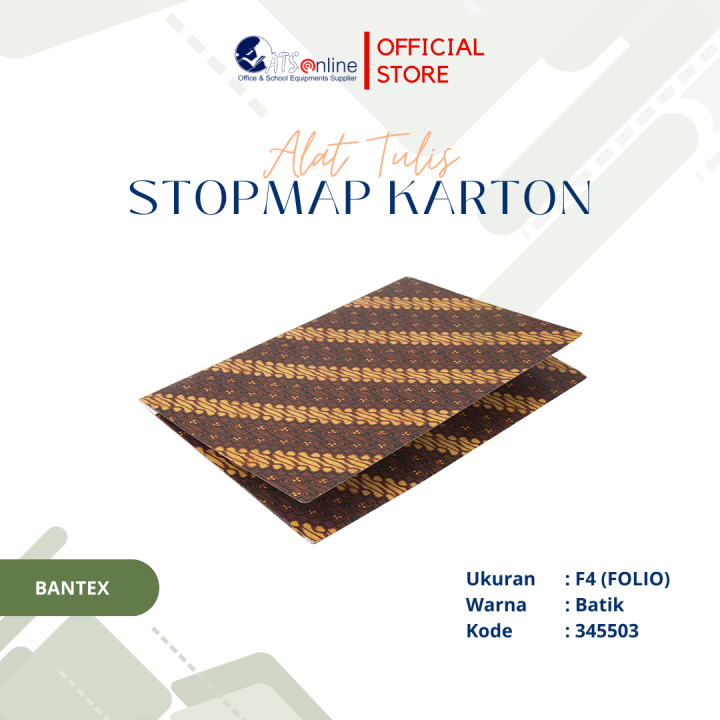 Grafie Stopmap Karton Tebal Ukuran Folio Batik | Lazada Indonesia