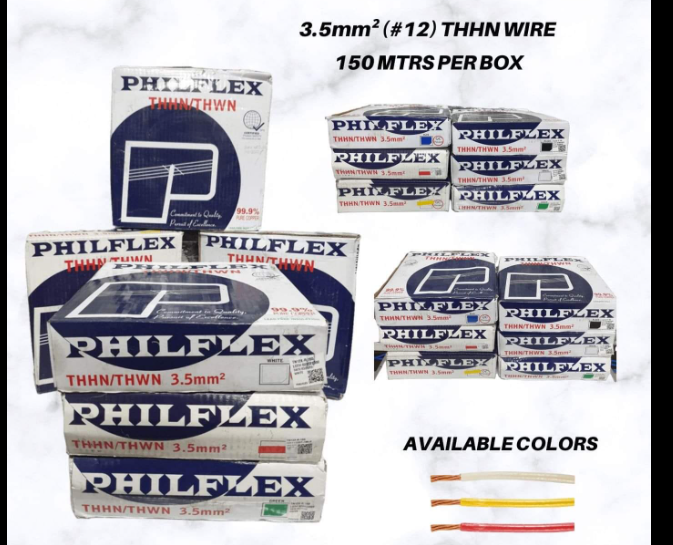 PHILFLEX 2.0 MM2 (#14) THHN WIRE 150 MTRS PER BOX | Lazada PH