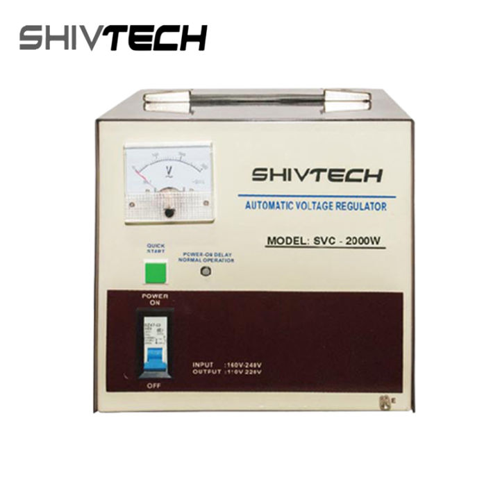 *Shivtech SVC-2000W Computer AVR | Lazada PH