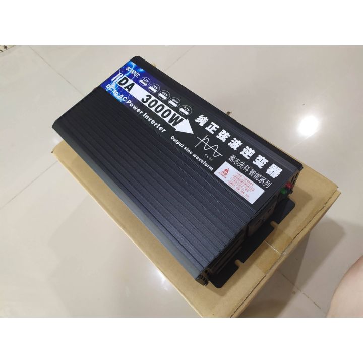 H ┇Inverter 3000 w pure sine wave 12v อินเวอร์เตอร์เพียวซายเวฟ 3000w DA ...
