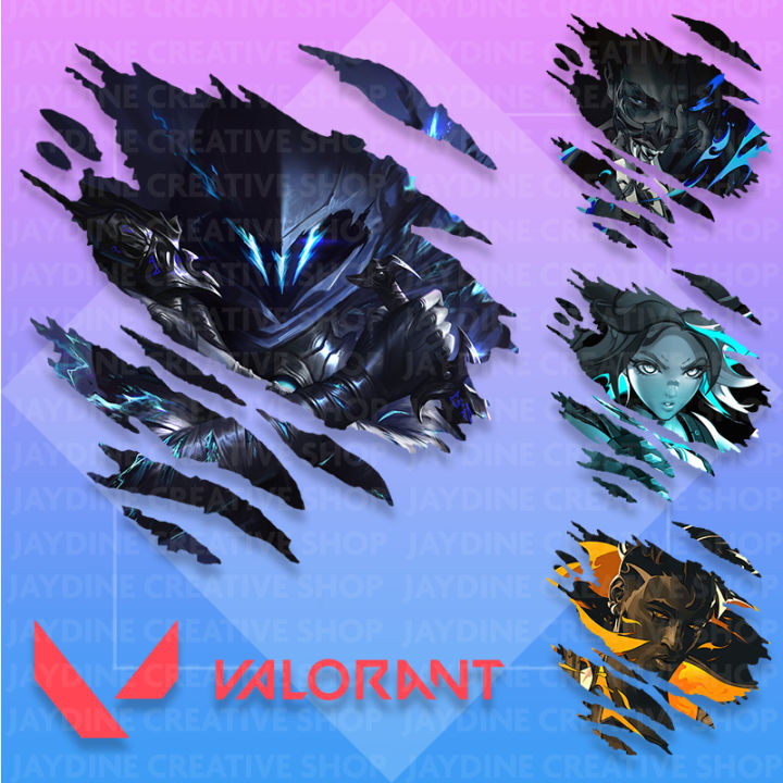Jaydine Creative : Valorant - Game (Scratch Design Sticker) high ...