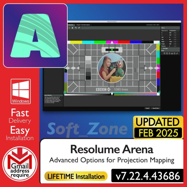 Resolume Arena7.22.4 - Advanced Options for Projection Mapping [WINDOWS x64] - Digital Download ...