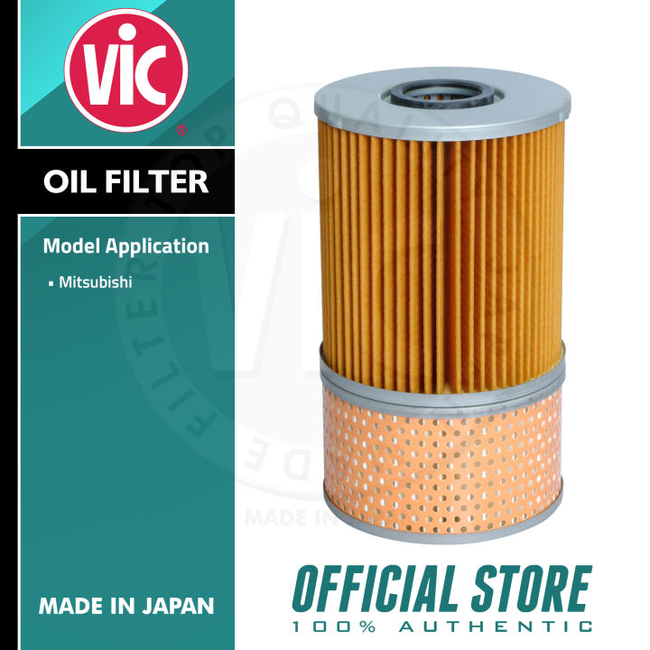 VIC Oil Filter Element Type O-358 for Mitsubishi Fuso | Lazada PH