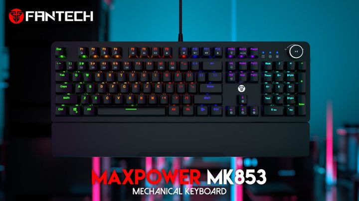 Keyboard gaming FANTECH MK853 MAXPOWER backlight | Lazada Indonesia