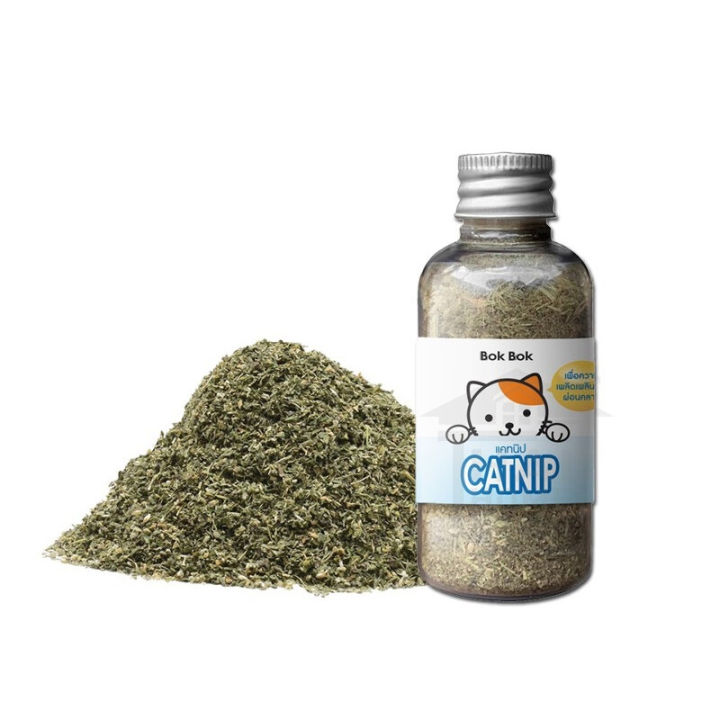 [ ️เข้าร่วม E-TAX] BokBok Catnip แคทนิปกระปุก ขนาด 15 G(15g.) | Lazada.co.th