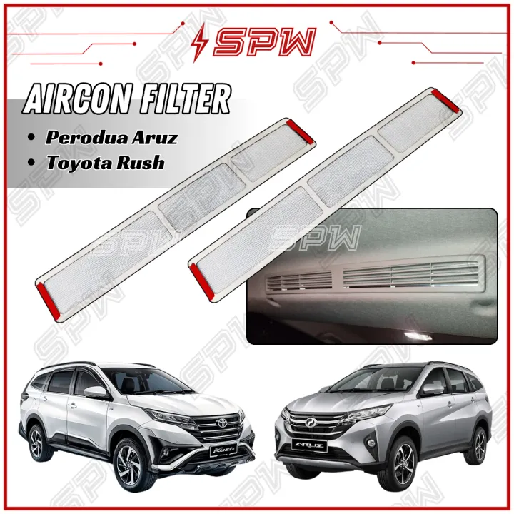Perodua Aruz / Toyota Rush / Terios Rear Aircon Filter Air Filter ...