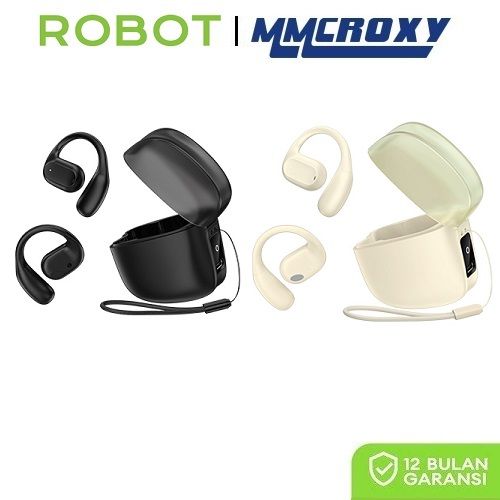 Robot COMFO M2 Earphone Bluetooth 6.0 Open Ear TWS AI ENC HD CALL Sport ...