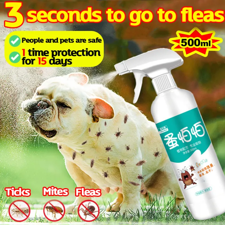 100ml Tick and Flea Killer Spray Remover Suitable for Dogs and Cats ...