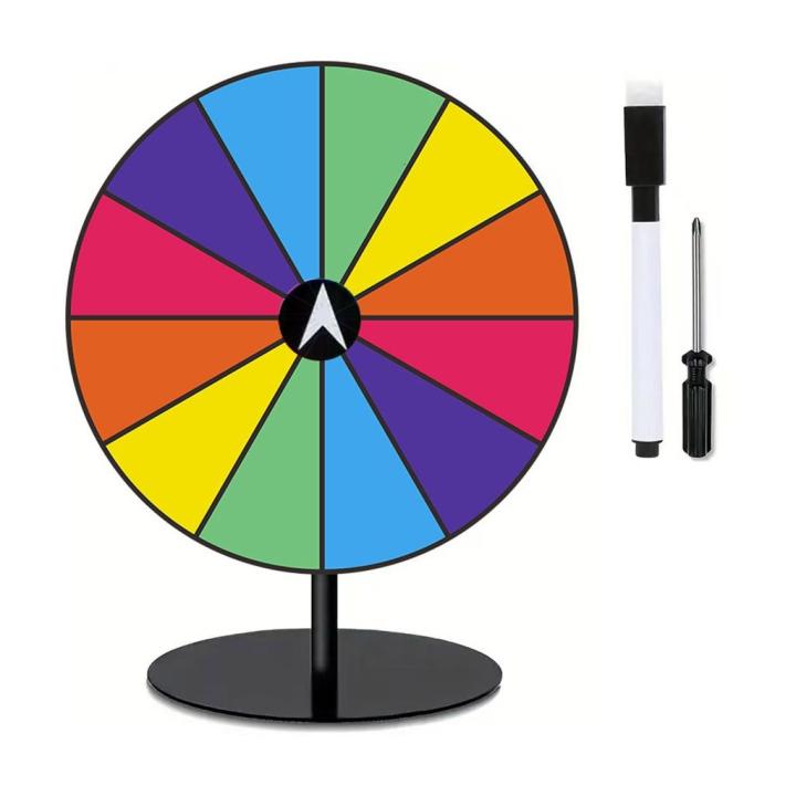 Interactively Rotating Game Wheel With Smooth Quiet Spin Mechanism ...