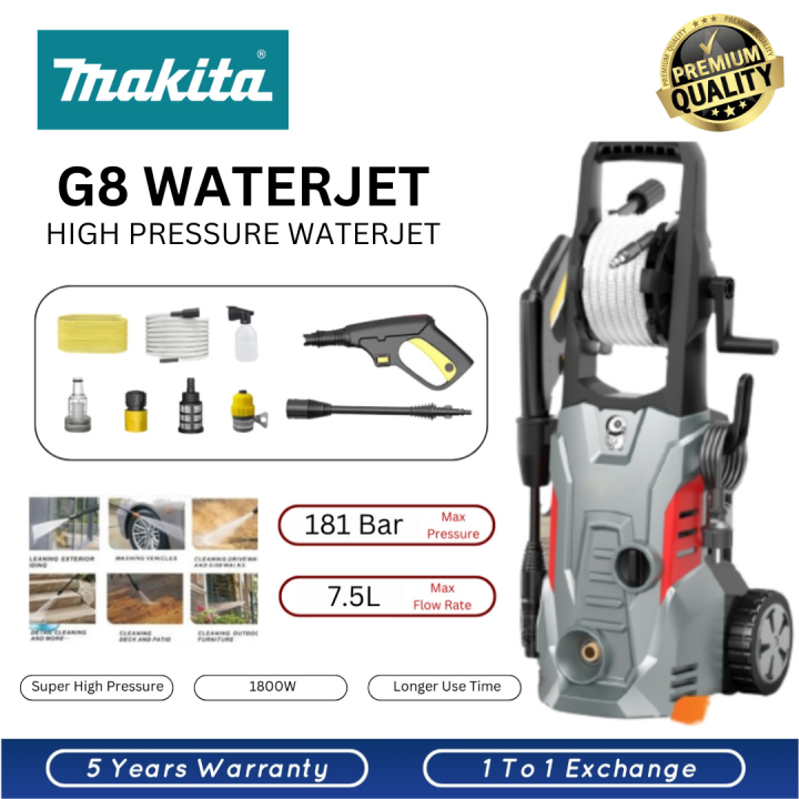 MAKITA G7 turbo/G8 Turbo Waterjet High Pressure Cleaner Water Jet ...