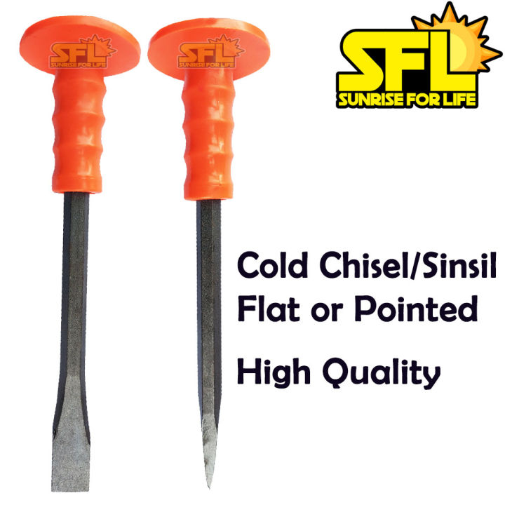 Cold Chisel Sinsil Heavy Duty Flat or Pointed 1pc I SFL | Lazada PH