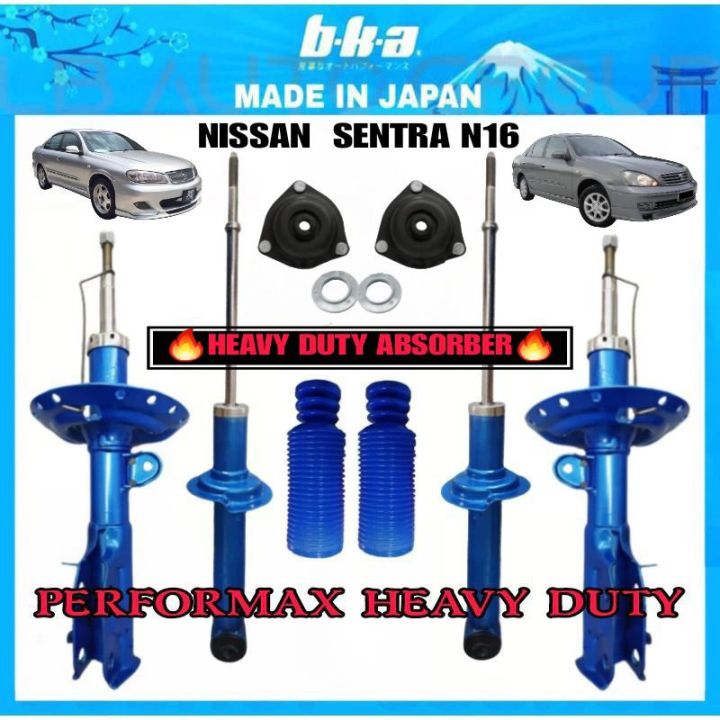 KYB RS ULTRA SAME BKA PERFORMAX NISSAN SENTRA N16 ABSORBER FRONT / REAR ...