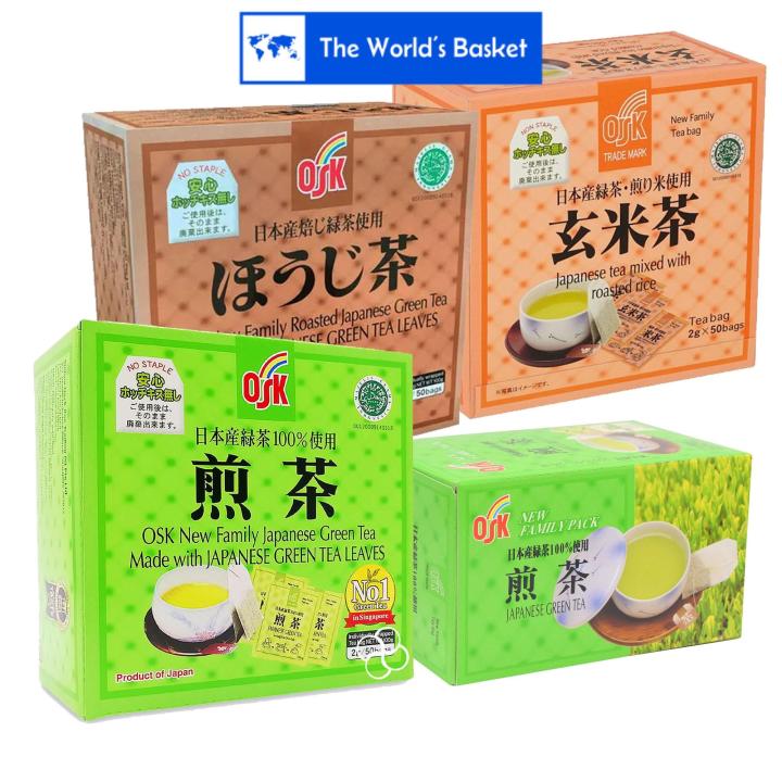 OSK New Family Japanese Green Tea ♥ Roasted Japanese ♥ Mixed with Roasted Rice | Lazada PH