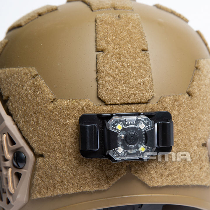FMA Tactical Helmet Safety Light Multiple LED Light Sources ...