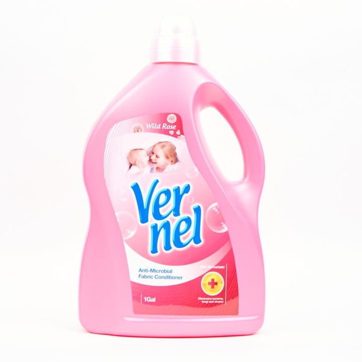 Vernel Anti-Microbial Fabric Conditioner, Wild Rose, 1 Gallon | Lazada PH