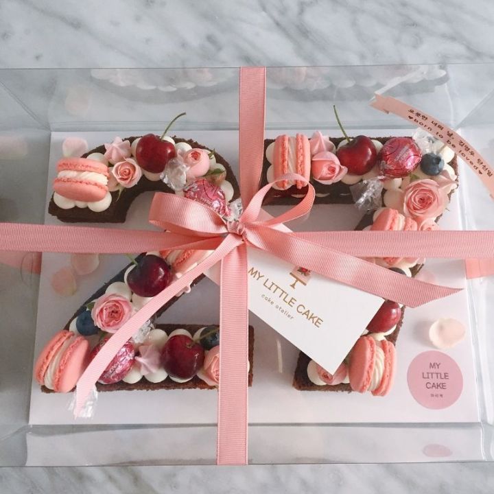 Rectangle Cake Box Rectangular Transparent Free Thick White board kotak ...