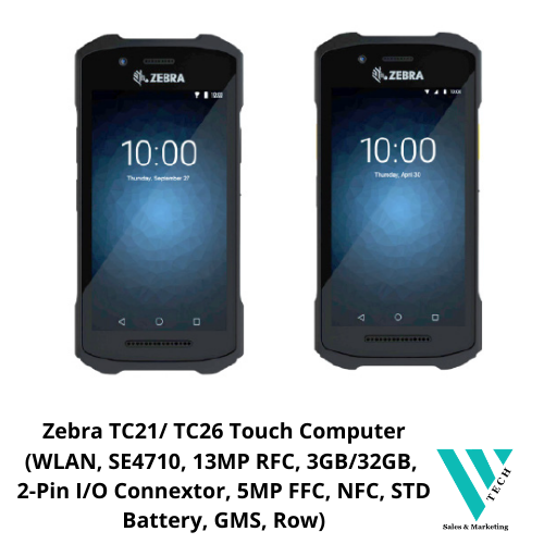 Zebra TC21/ TC26 Touch Computer (WLAN, SE4710, 13MP RFC, 3GB/32GB, 2 ...