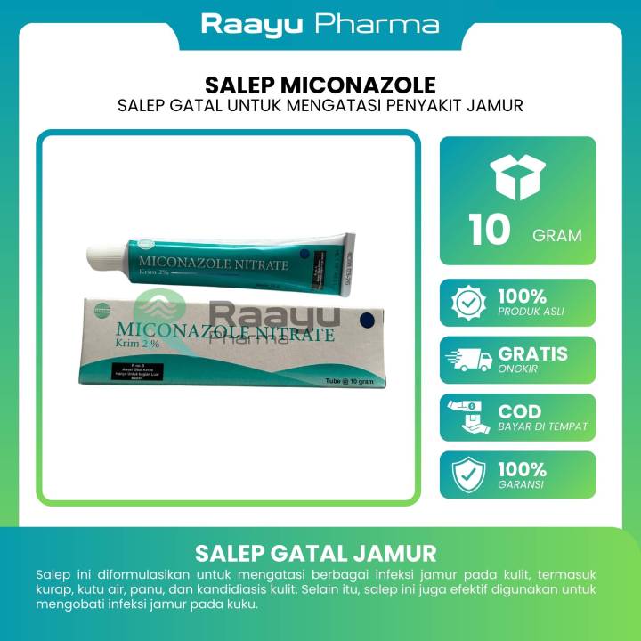 SALEP GATAL JAMUR MICONAZOLE | Lazada Indonesia