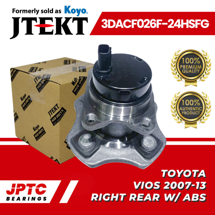 KOYO/JTEKT 3DACF026F-24HSFG Wheel Hub Bearing for Toyota Vios 2007-2013 ...