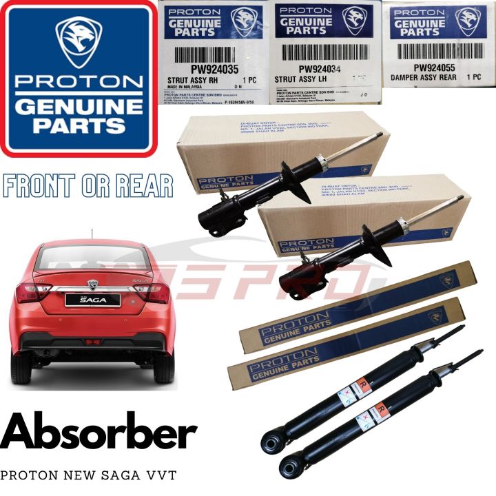 [1pair] Proton New Saga VVT Genuine Front Absorber Damper Strut ...