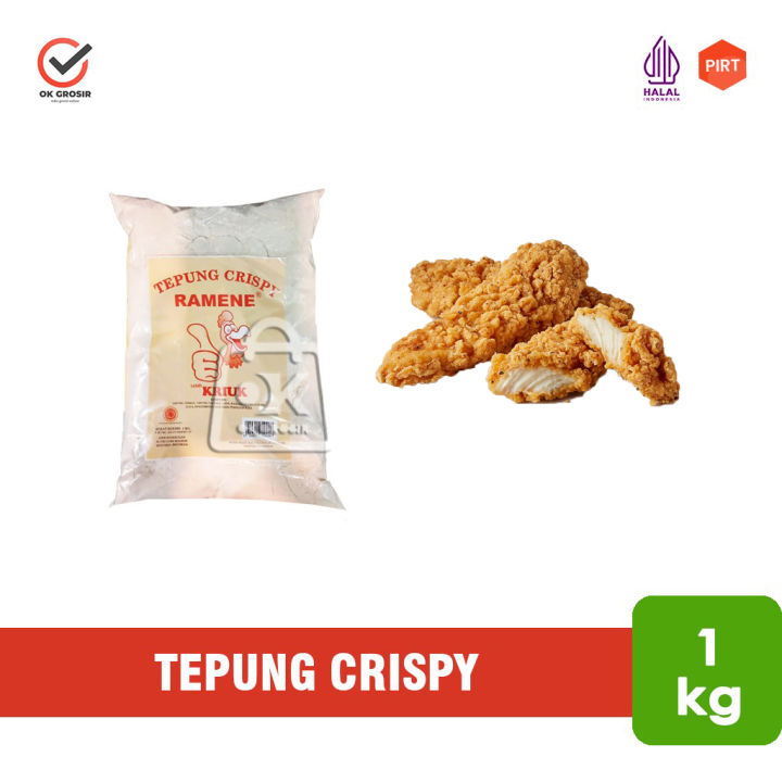 (1 Kg) Tepung Crispy Ramene / Tepung Ayam Crispy | Lazada Indonesia