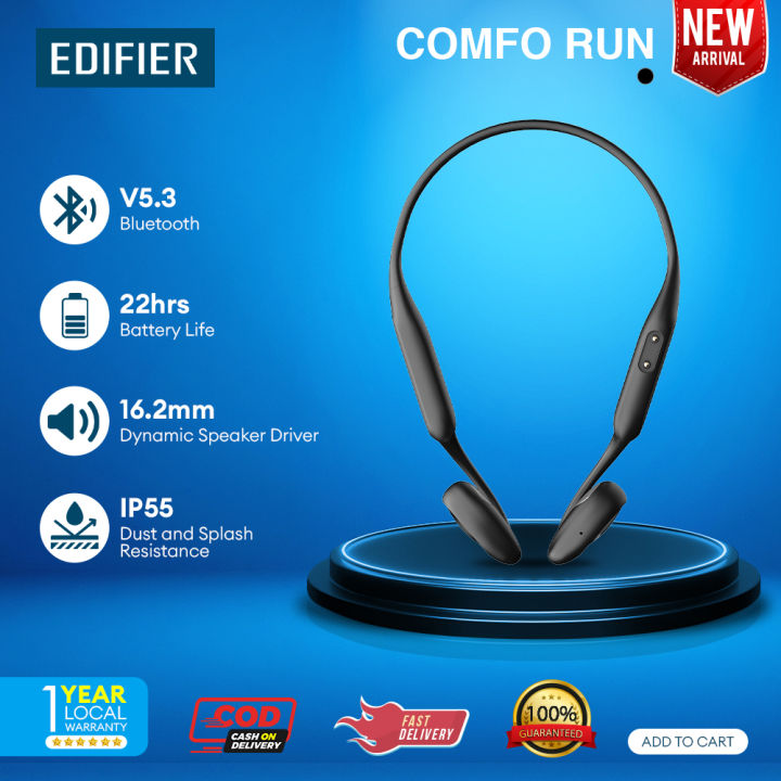 EDIFIER Comfo Run Open-Ear Wireless Sports Headphones | Lazada PH