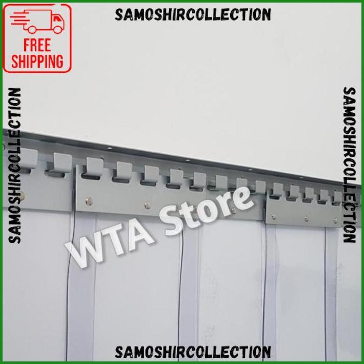 Bracket/Braket/Breket Hanger-Gantungan B/G Utk Tirai Pvc Strip Curtain ...