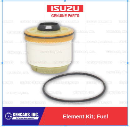 Isuzu Fuel Filter Element Type for D-Max, mu-X (8-98159693-0) (Genuine ...