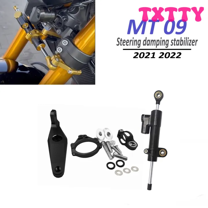 [TXTTY] Motorcycle Stabilizer Steering Damper Mounting Bracket Kit For ...