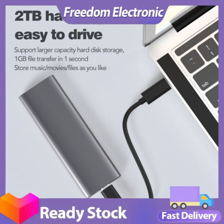 M.2 SSD Enclosure NVME SATA To USB C Dual Protocol Hard Drive Enclosure ...