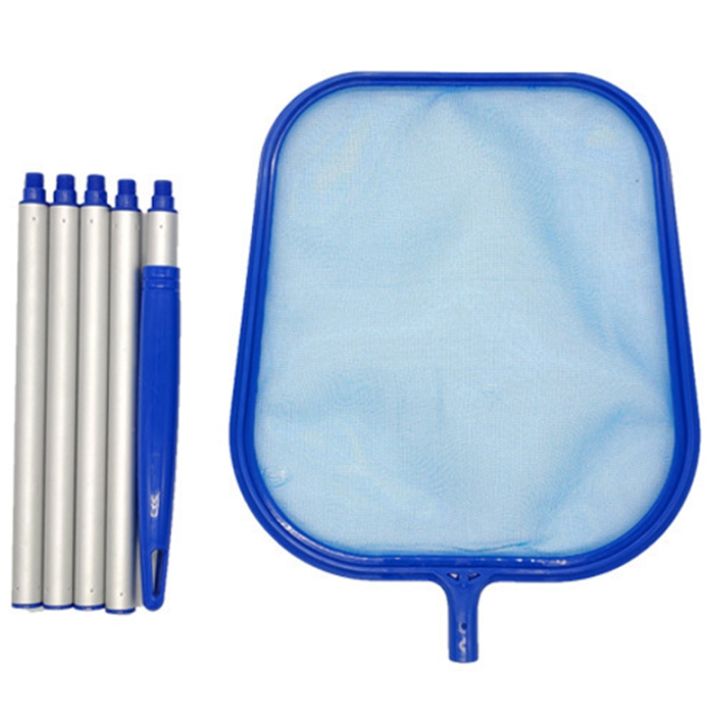 (AXKN) Pool Landing Net Pool Cleaning with Telescopic Pole Leaf Skimmer ...