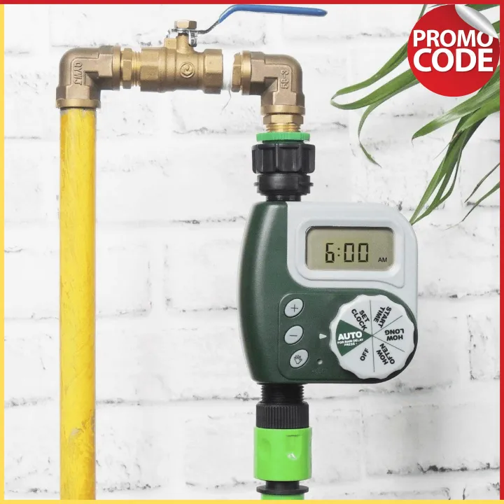 PROMO TERBARU Digital Timer Keran Air Taman Otomatis Programmable ...