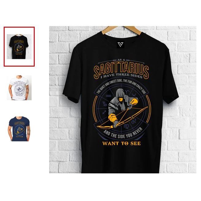 Zodiac Sagittarius - Vortex Wear PH | Lazada PH