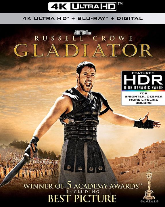 Gladiator (4K UHD Blu-ray Digital) | Lazada PH