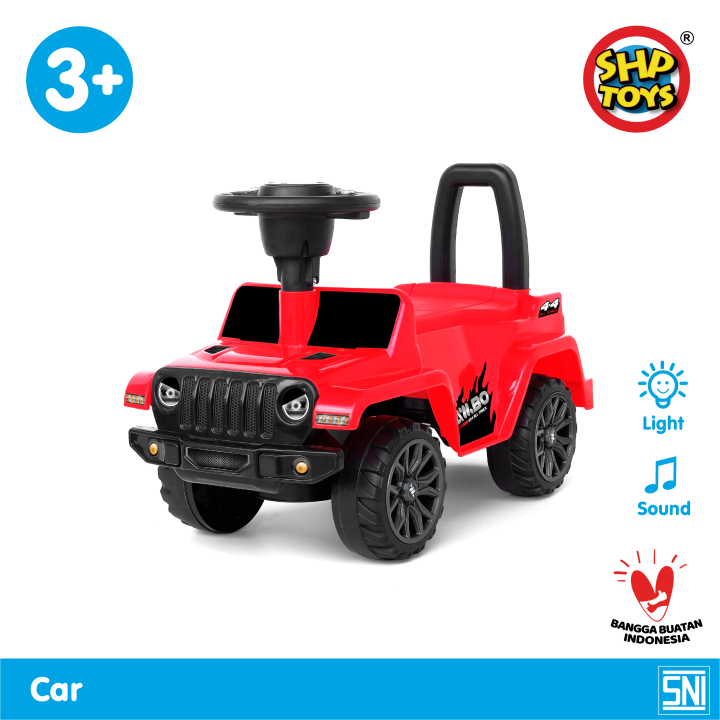 SHP 891 RAMBO SHP Toys Ride on Car Tolo Car | Lazada Indonesia