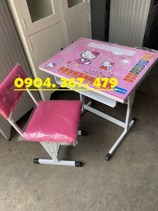BỘ BÀN HỌC SINH CHO BÉ NHỎ GIÁ RẺ MẪU HELLO KITTY | Lazada.vn