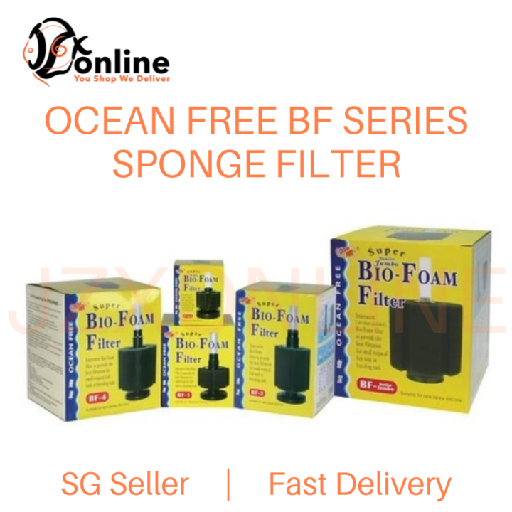 OCEAN FREE BF-Series Sponge Filter (BF-baby / BF-1 / BF-2 / BF-4 / BF ...