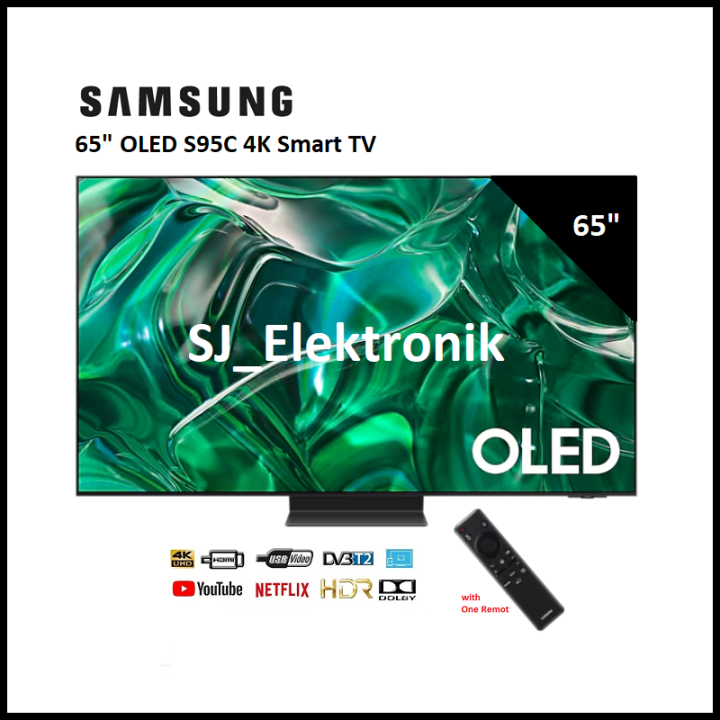 Samsung 65S95C / 65S95 OLED S95C 4K Smart TV | QA65S95C OLED 65 Inch | Lazada Indonesia