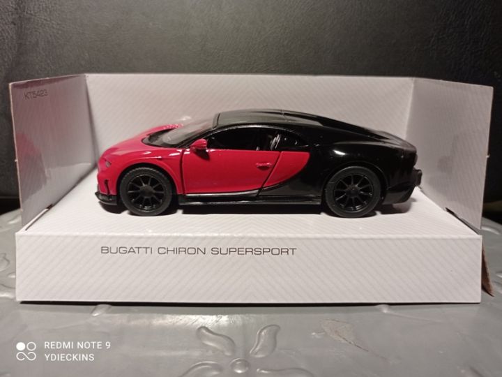 Diecast Kinsmart Bugatti Chiron Supersport - Red Maroon | Lazada Indonesia