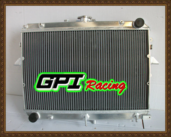 GPI 3 Core Aluminium Radiator For Nissan Fairlady 300zx z32 Twin Turbo ...